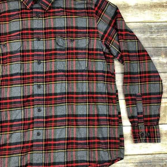 Shirts | Eddie Bauer Plaid Flannel Long Sleeve Size Xl | Poshmark